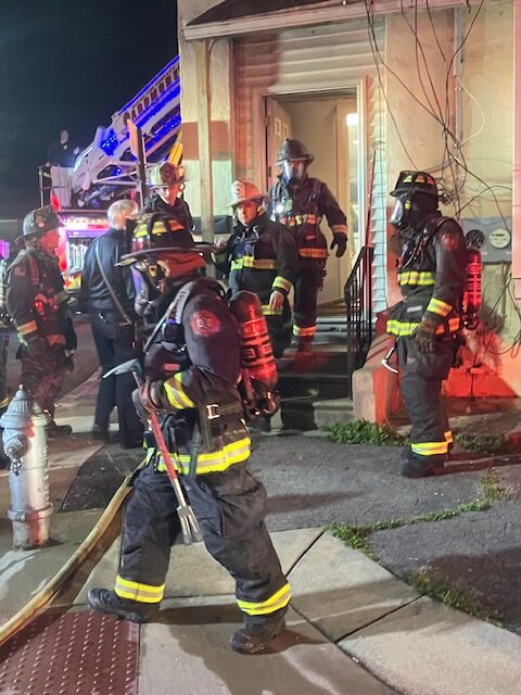 4/23/24 23:41 Building Fire - Merion Fire Company of Ardmore