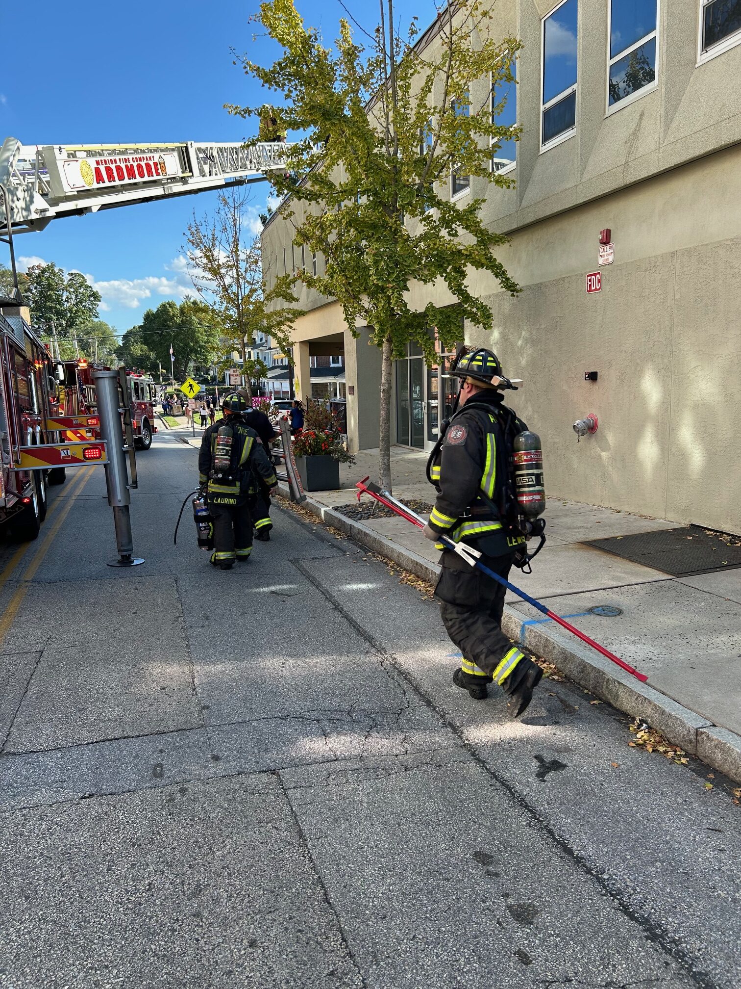 9/18/2025 1537 Building Investigation - Merion Fire Company of Ardmore