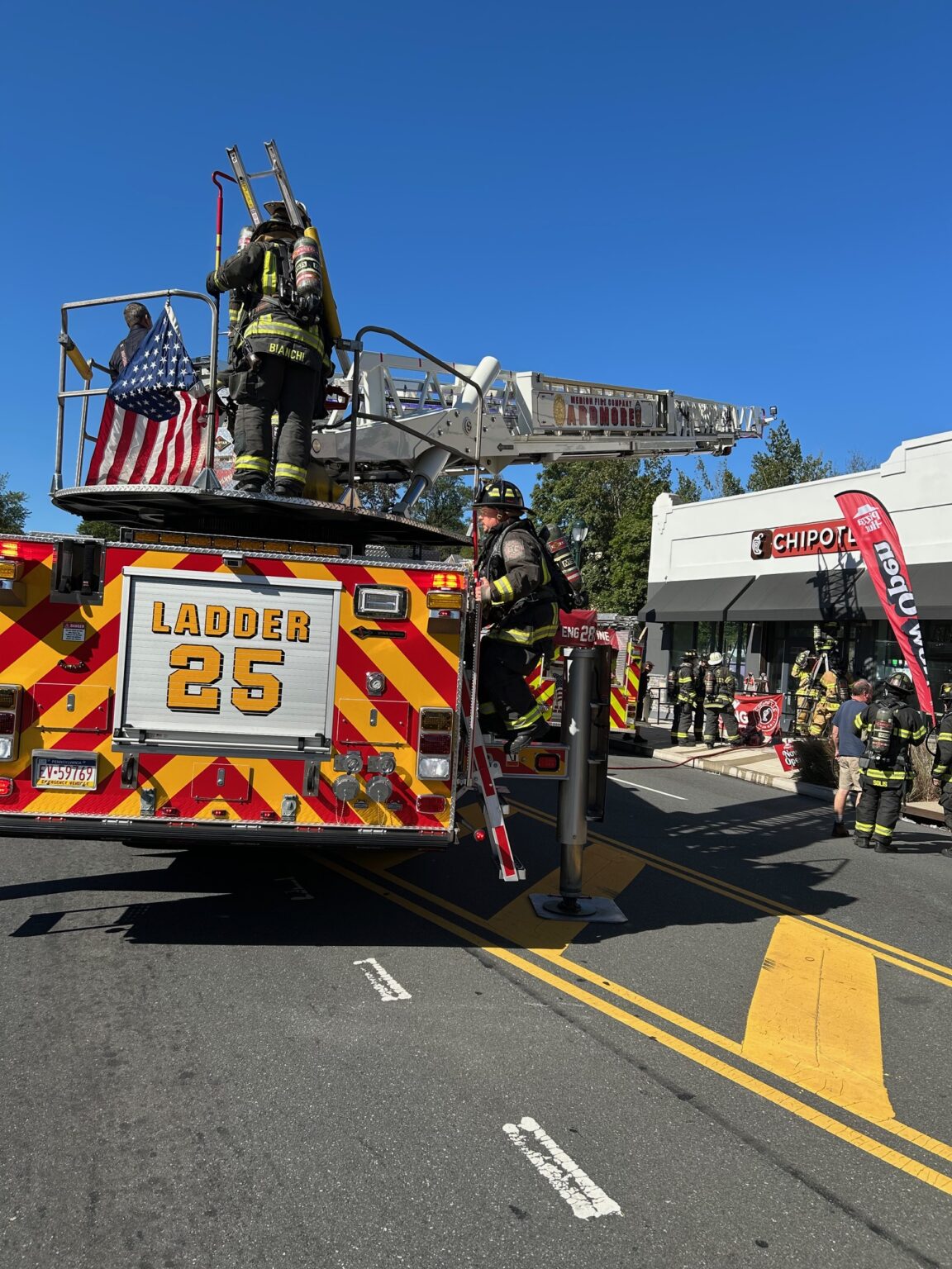10/1/2025 1023 Building Fire - Merion Fire Company of Ardmore