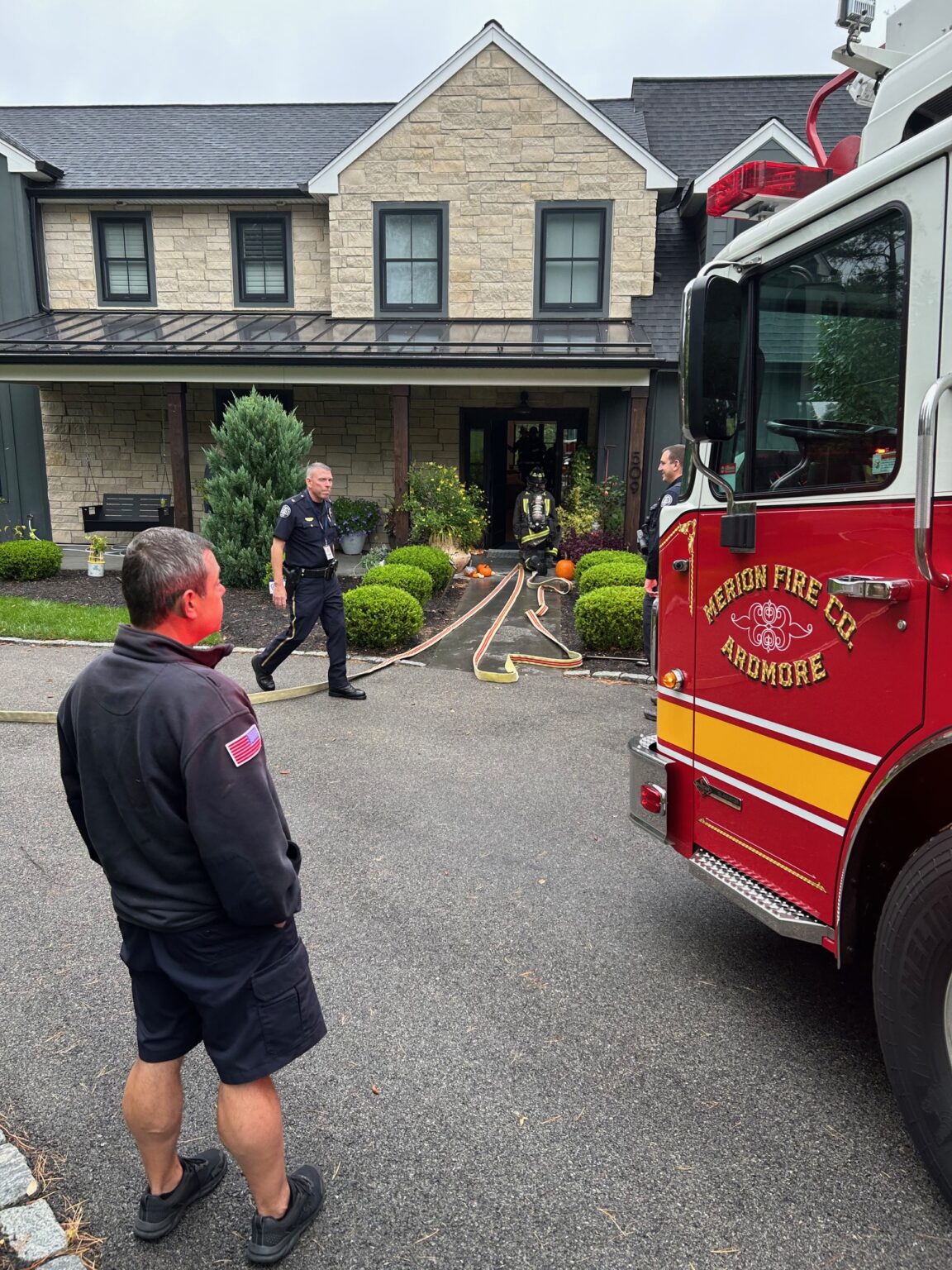 10/13/2025 1446 Building Fire - Merion Fire Company of Ardmore