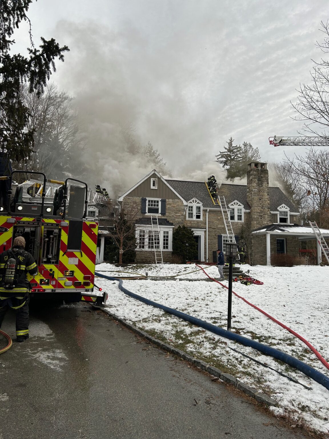 01/23/2026 1449 House Fire - Merion Fire Company of Ardmore