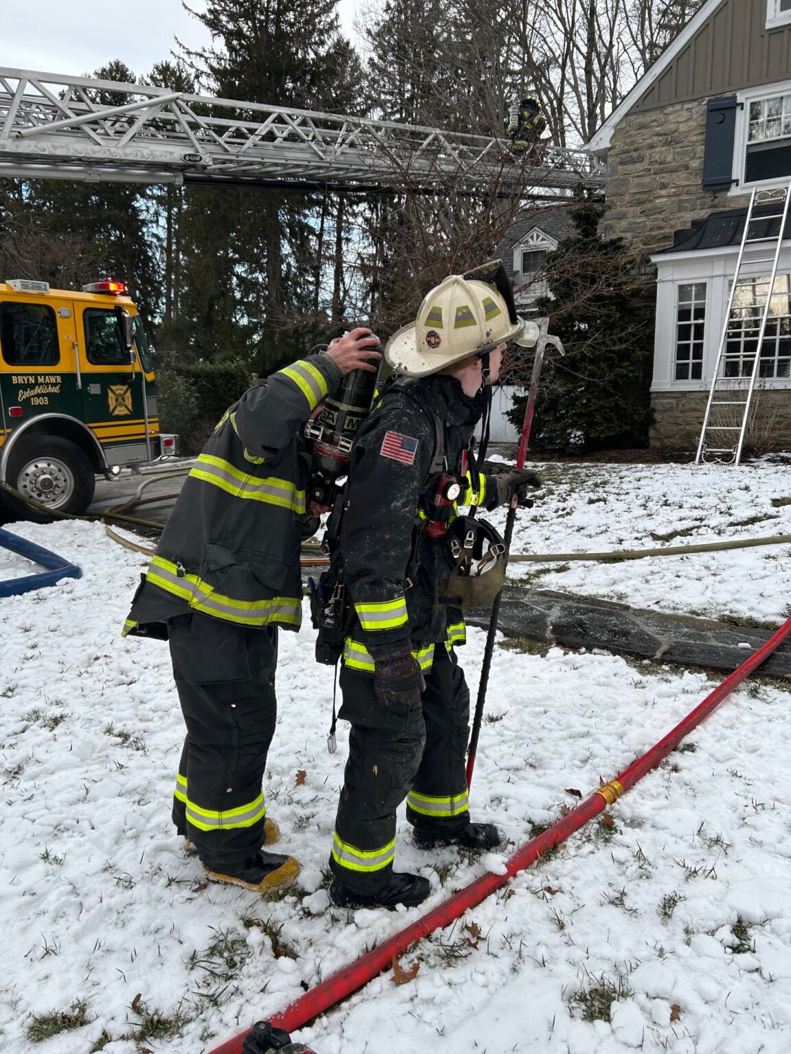 01/23/2026 1449 House Fire - Merion Fire Company of Ardmore