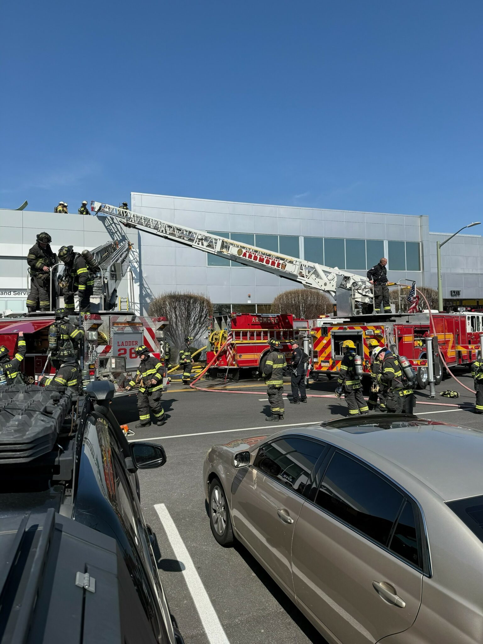 04/10/2026 1447 Building Fire - Merion Fire Company of Ardmore